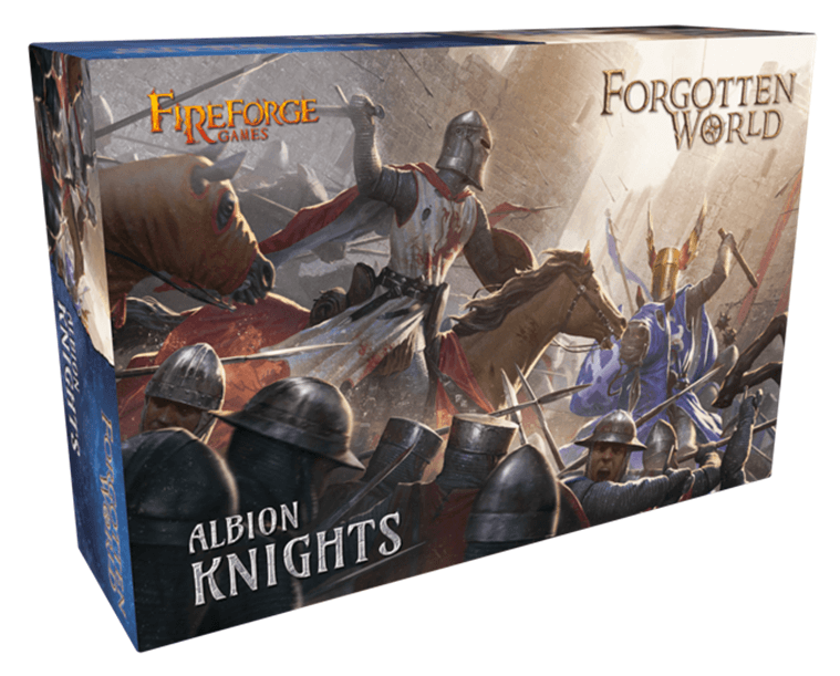 Fireforge Games 28mm Forgotten World - Albion Knights - Wonderland ...