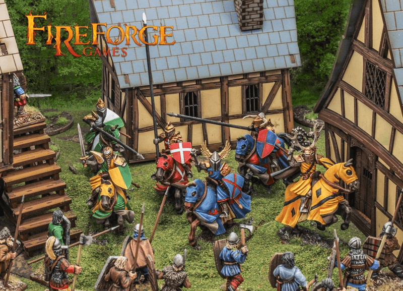Fireforge Games 28mm Forgotten World - Albion Knights - Wonderland ...