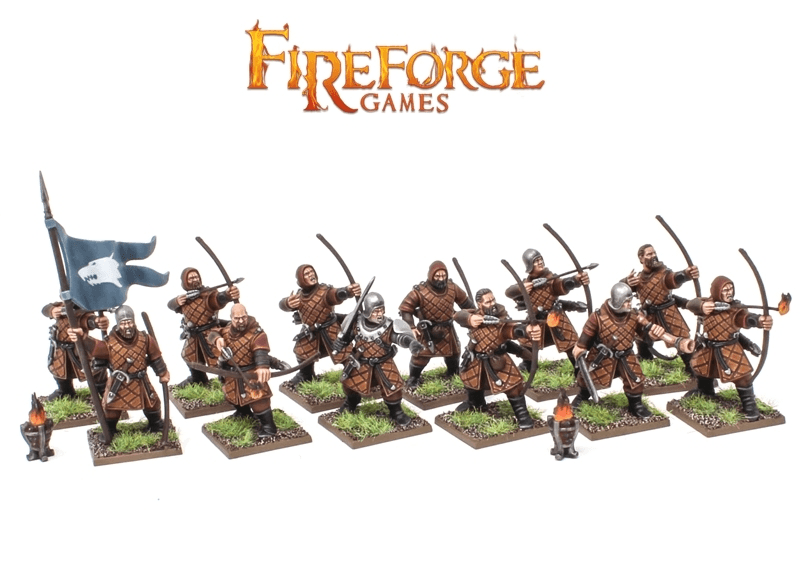 Fireforge Games 28mm Forgotten World - Northmen Bowmen - Wonderland ...