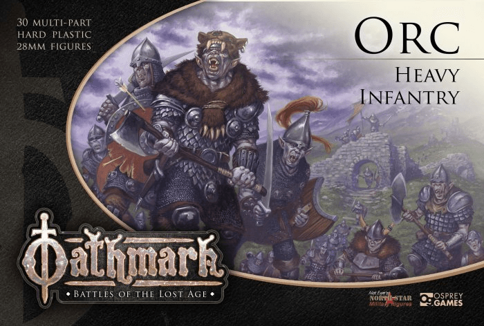 North Star 28mm Oathmark - Orc Heavy Infantry - Wonderland Models | NS ...