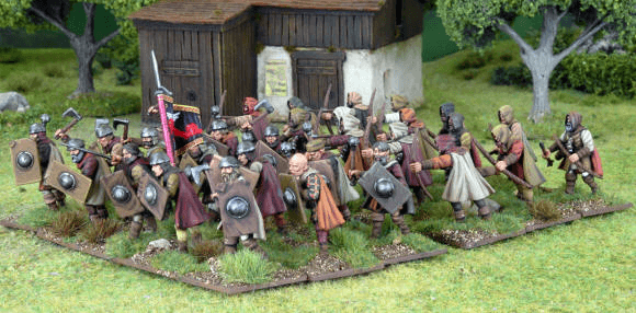 North Star 28mm Oathmark - Human Light Infantry - Wonderland Models ...