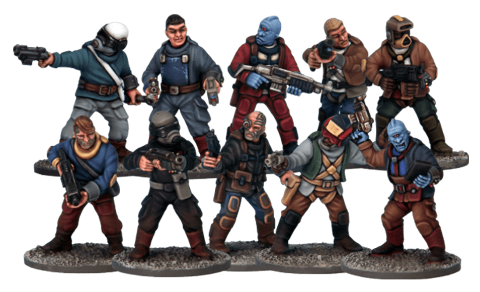 North Star 28mm Stargrave - Crew Set 1 - Wonderland Models | NS-SGVP001 ...