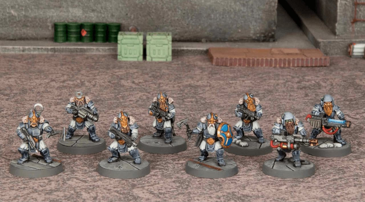 Wargames Atlantic 28mm Death Fields - Einherjar Infantry - Wonderland ...
