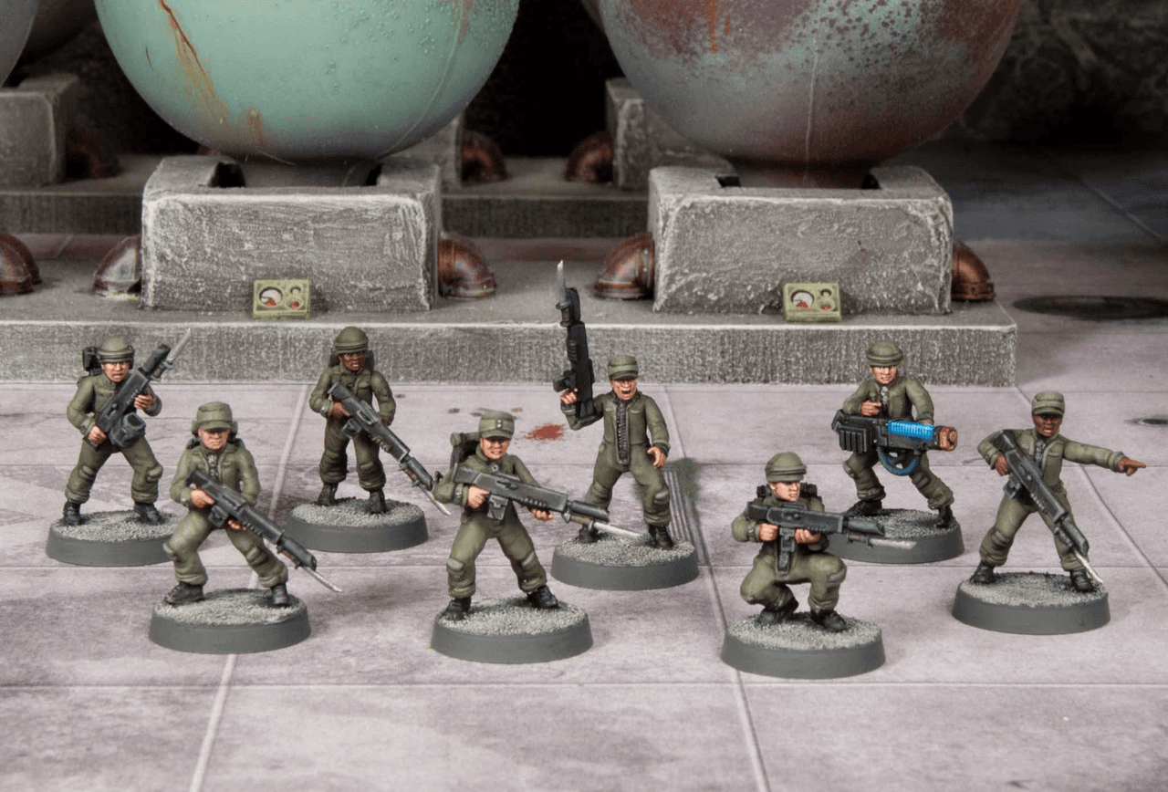 Wargames Atlantic 28mm Death Fields - Cannon Fodder Male Set ...