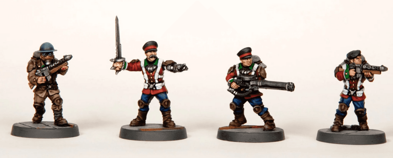 Wargames Atlantic 28mm Death Fields - Bulldogs Infantry - Wonderland ...