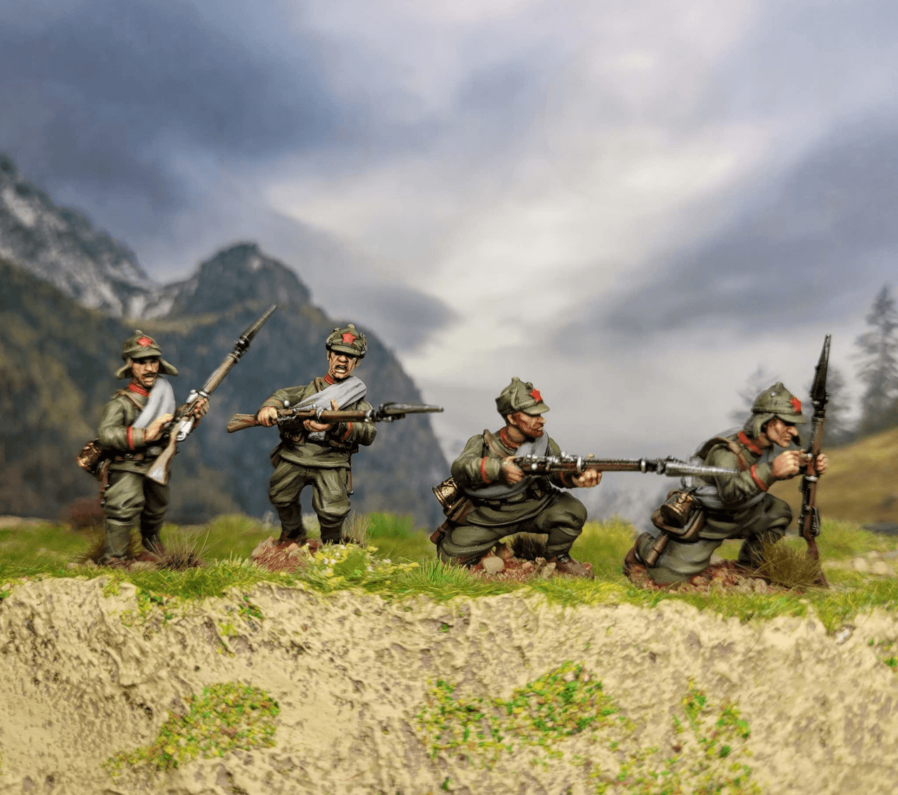 Wargames Atlantic 28mm Great War - WWI Russian Infantry - Wonderland ...