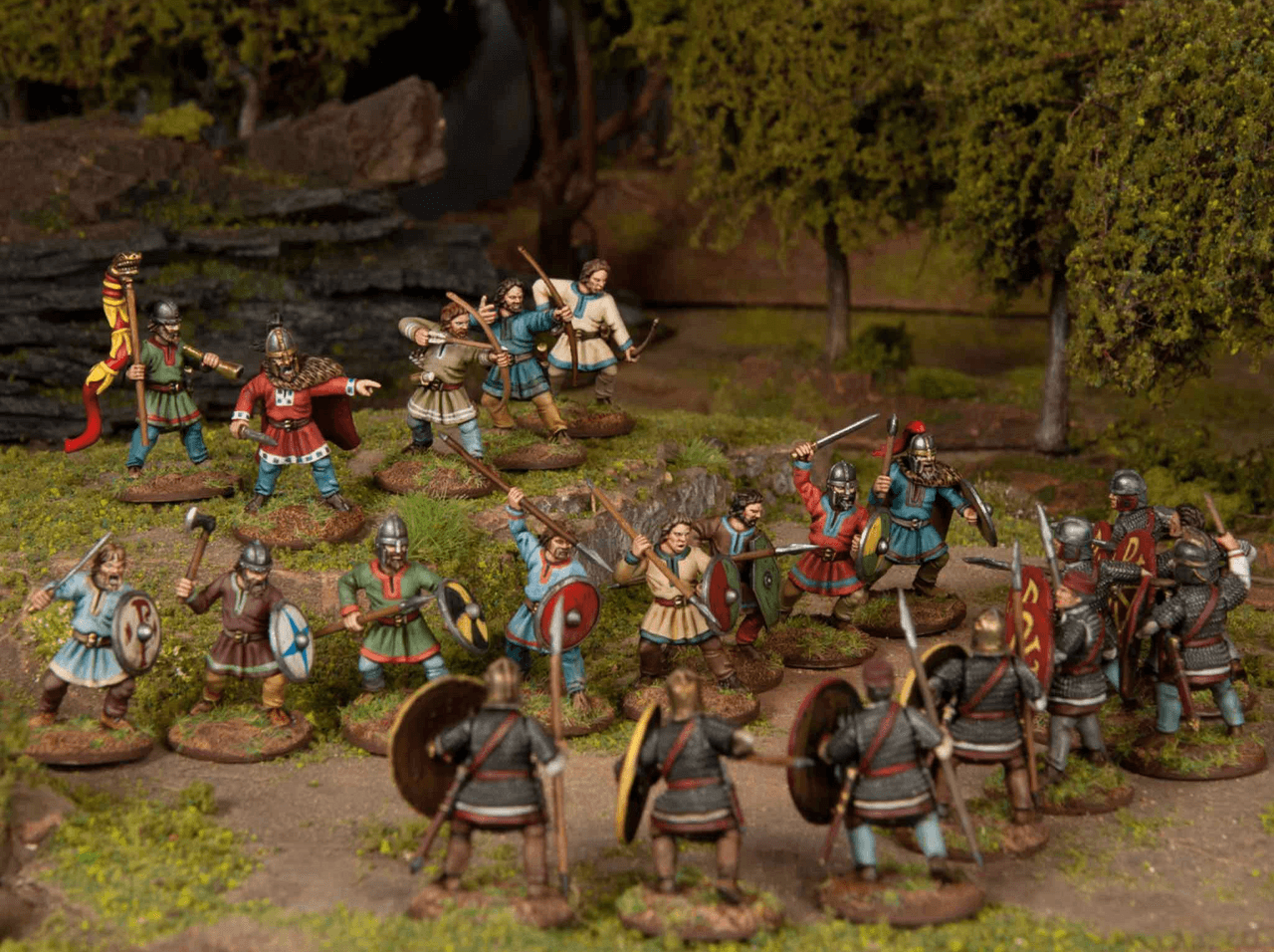Wargames Atlantic 28mm Decline and Fall - Goth Warriors - Wonderland ...
