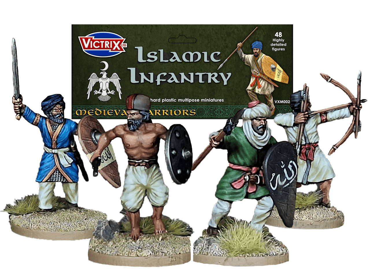 Victrix 28mm Islamic Infantry & Archers - Wonderland Models | VXM002 ...
