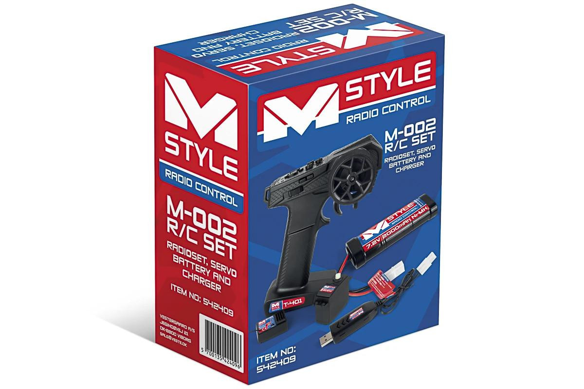 M-Style R/C 4CH Radioset 2.4Ghz - Wonderland Models | 542409 | £39.99
