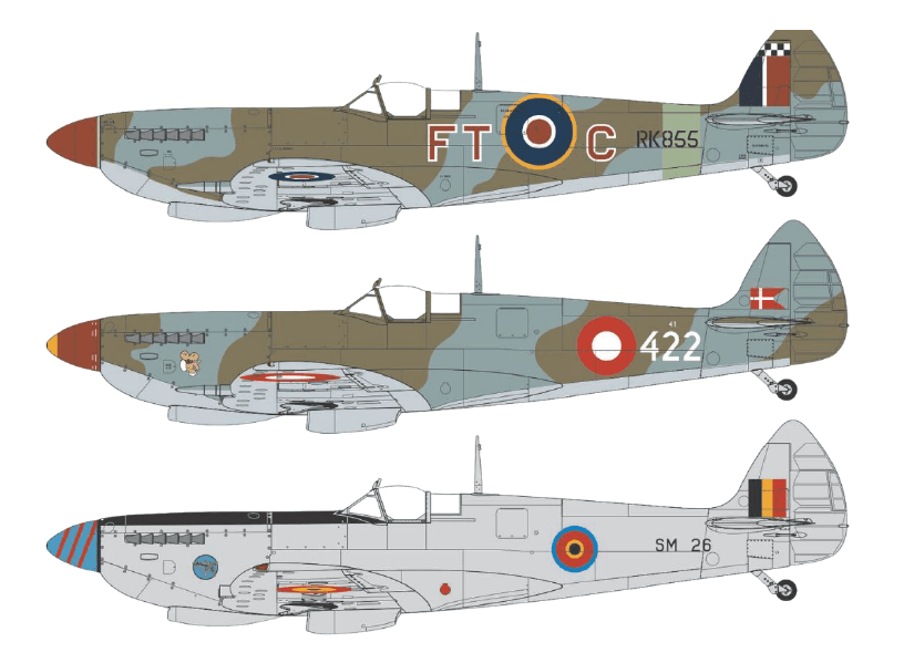 Airfix 1/48 Supermarine Spitfire Mk.IXe - Wonderland Models | A05144 ...