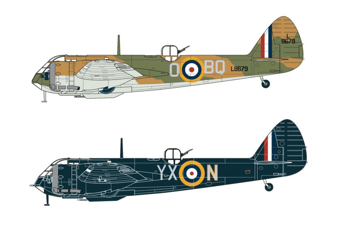 Airfix 1/72 Bristol Blenheim Mk.IF - Wonderland Models | A04059 | £24.99