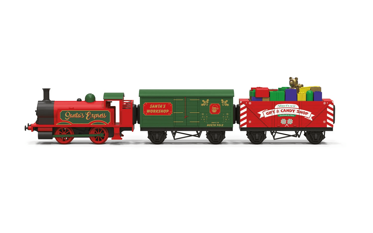 Hornby Railways Santa’s Express Battery-powered Train Set - Wonderland ...