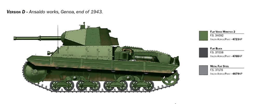 Italeri 1/35 Carro Armato P40 - Wonderland Models | IT6599 | £35.99