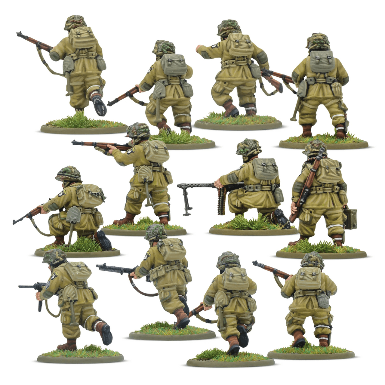 Warlord Games 28mm Bolt Action - US Forces - Airborne D-Day Platoon ...