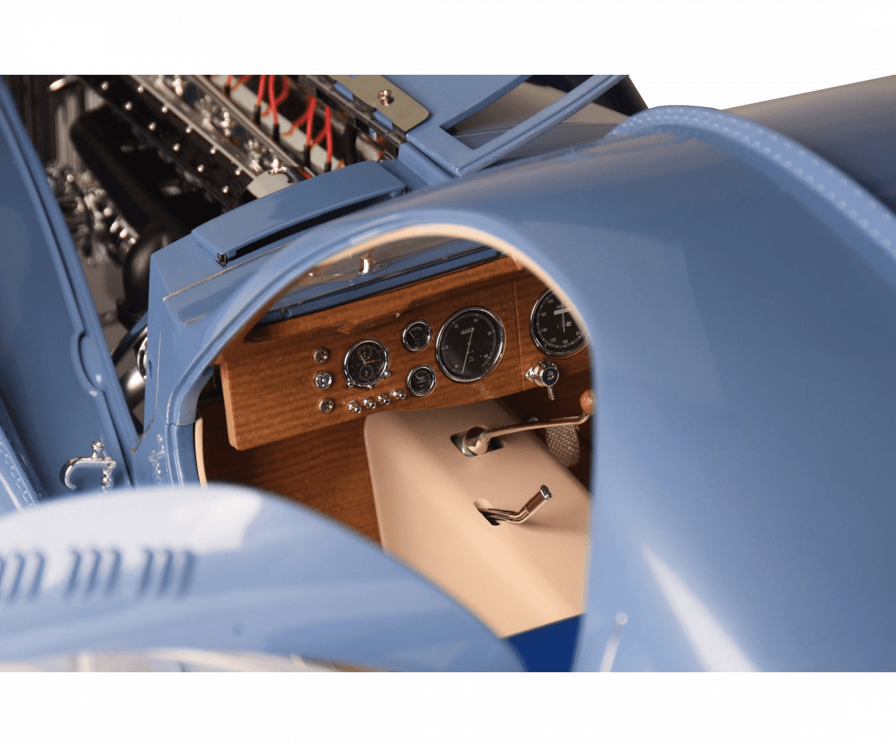 IXO 1/8 Bugatti SC57 Atlantic Diecast Model Kit - Wonderland Models ...