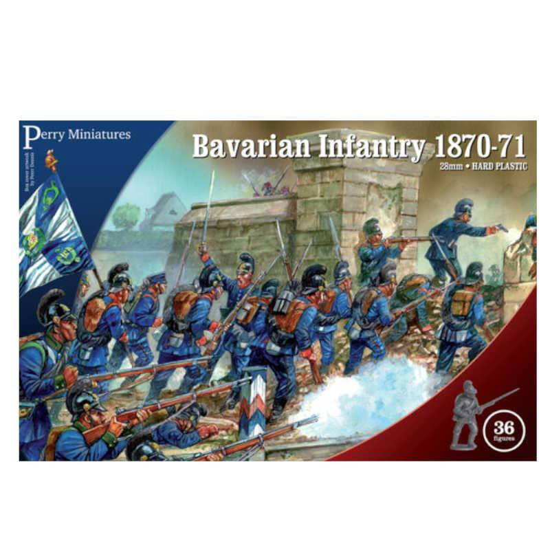 Perry Miniatures 28mm Franco-Prussian War Bavarian Infantry 1870-1871 ...
