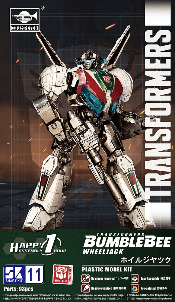 Trumpeter SK11 Transformers Wheeljack Smart Kit - Wonderland Models ...