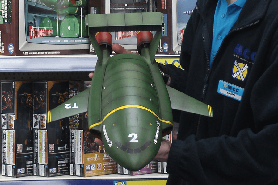 Adventures In Plastic 1/144 Thunderbird 2 with Firefly - Wonderland ...