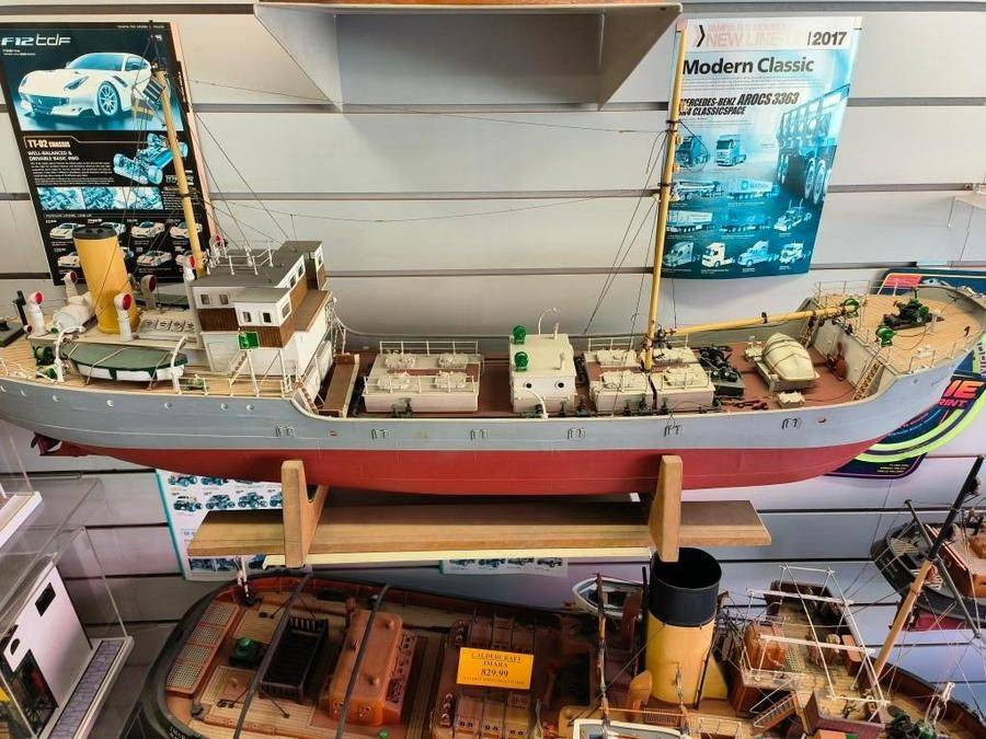 Caldercraft Brannaren Ready Built Model Boat - Wonderland Models ...