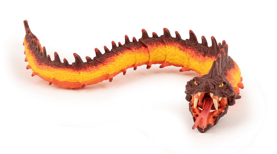 Papo Toys Fire Basilisk - Wonderland Models | P36045 | £9.89