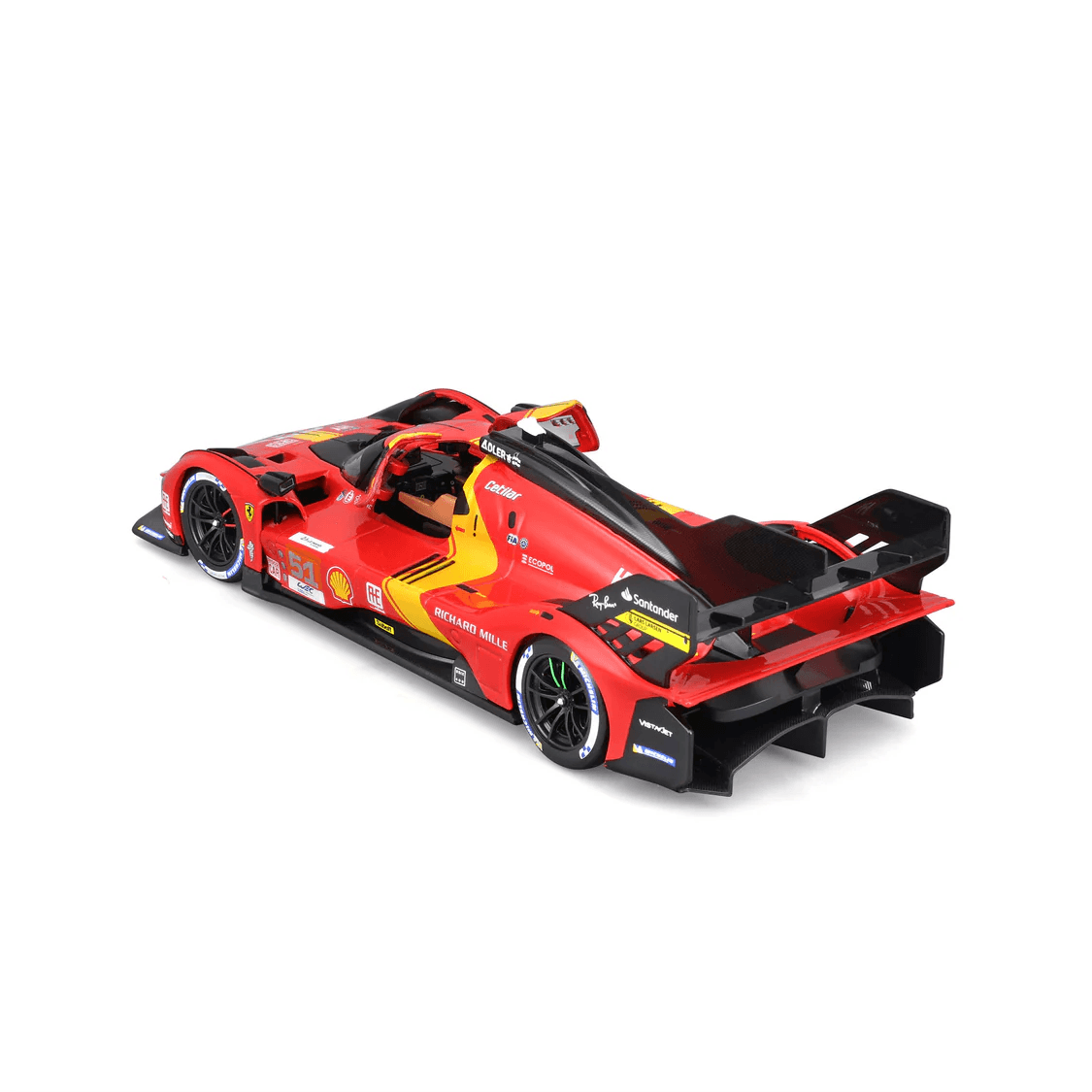 Burago 1/24 Ferrari Racing Kit 499P Le Mans Hypercar (#51) Diecast ...