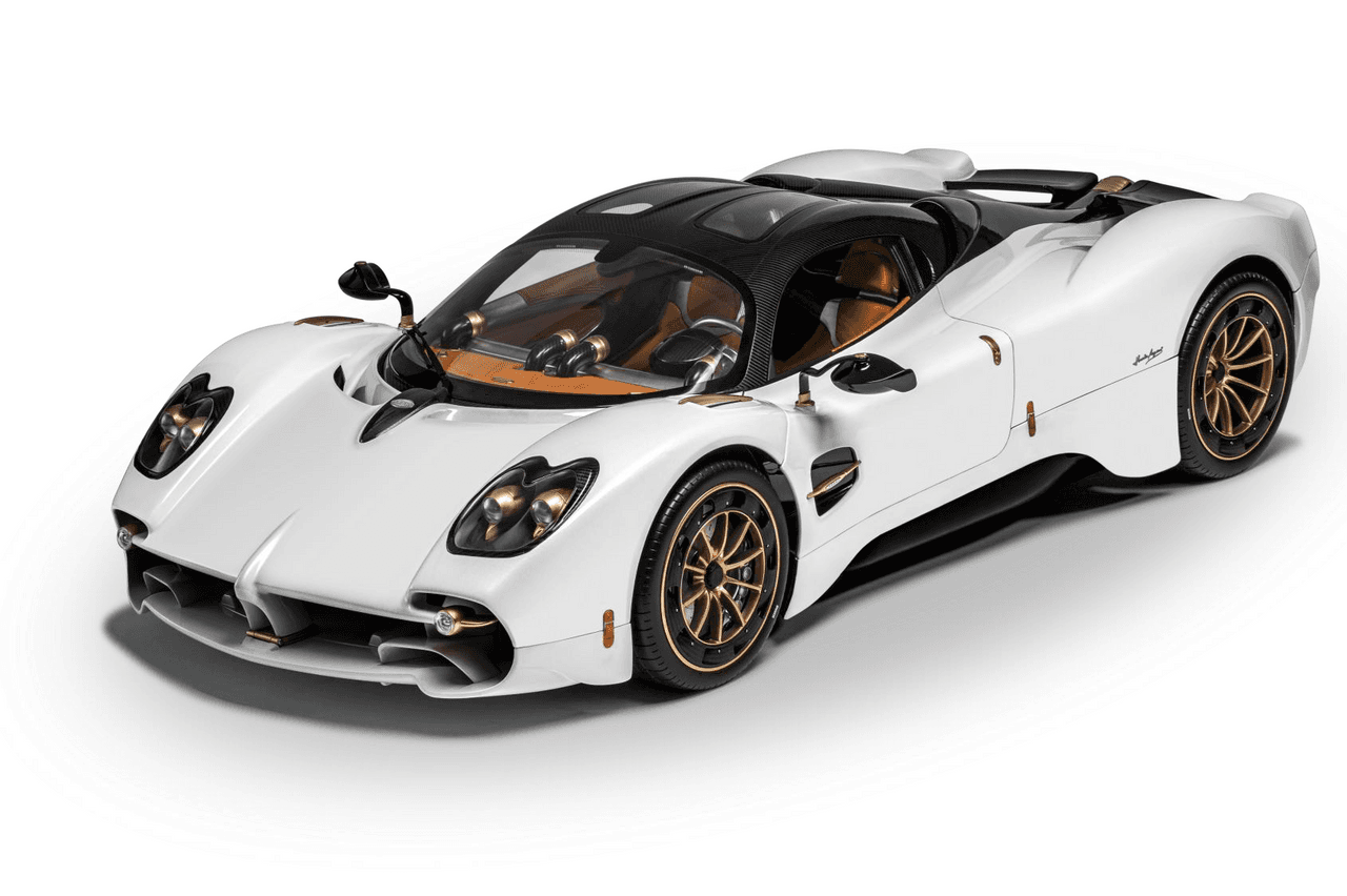 Pocher 1/8 Pagani Utopia Coupé - Bianco Perla - Wonderland Models | HK123 | £899.99