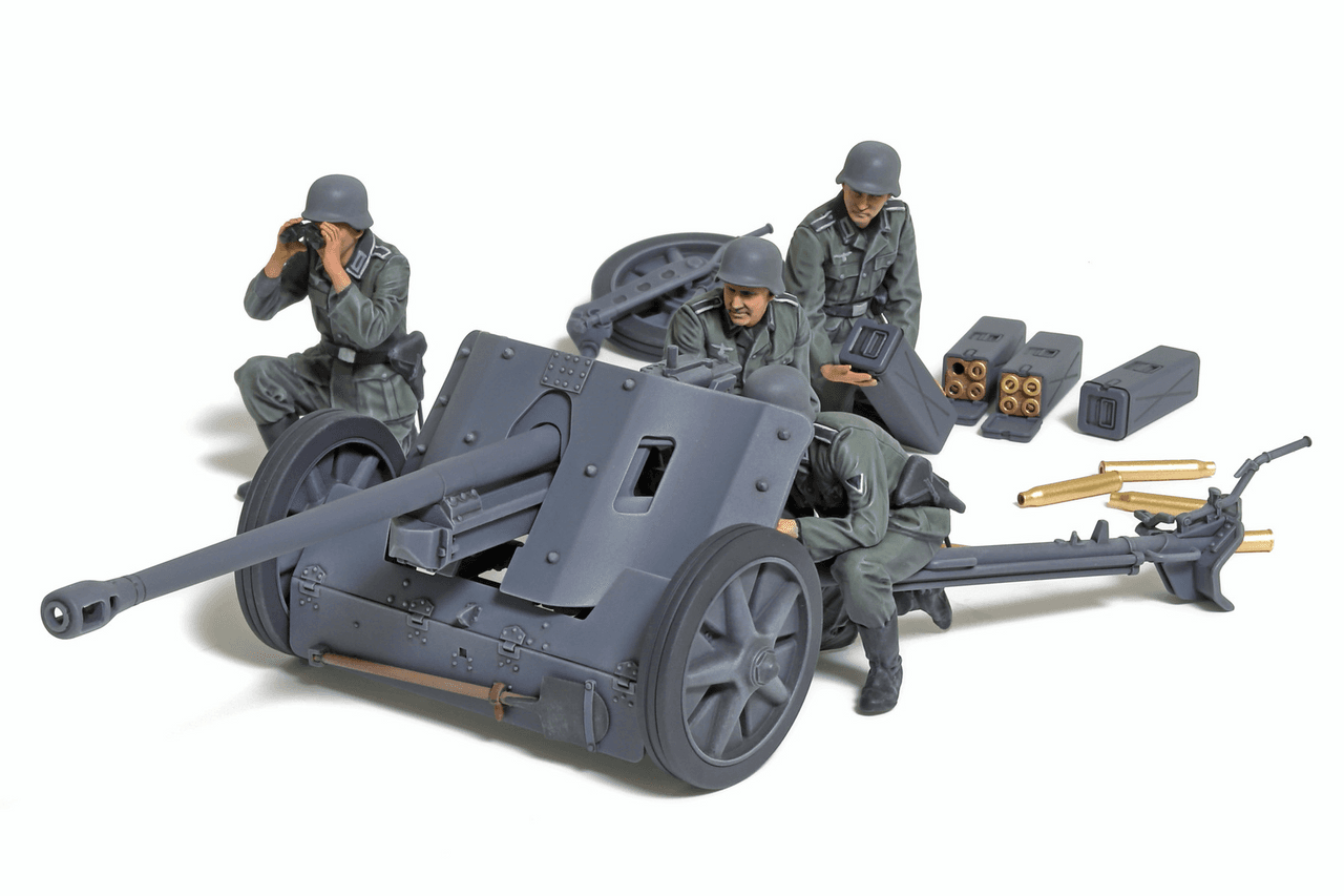 Tamiya 1/35 5cm Pak 38 Anti-Tank Gun - Wonderland Models | TA35392 | £19.99