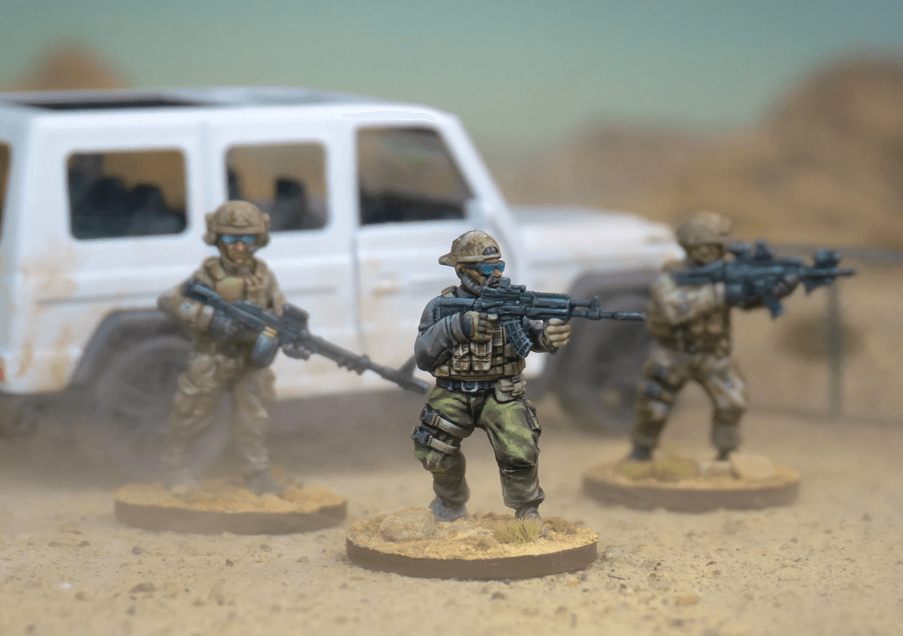 Wargames Atlantic 28mm Pulp Adventure - Operators - Wonderland Models ...