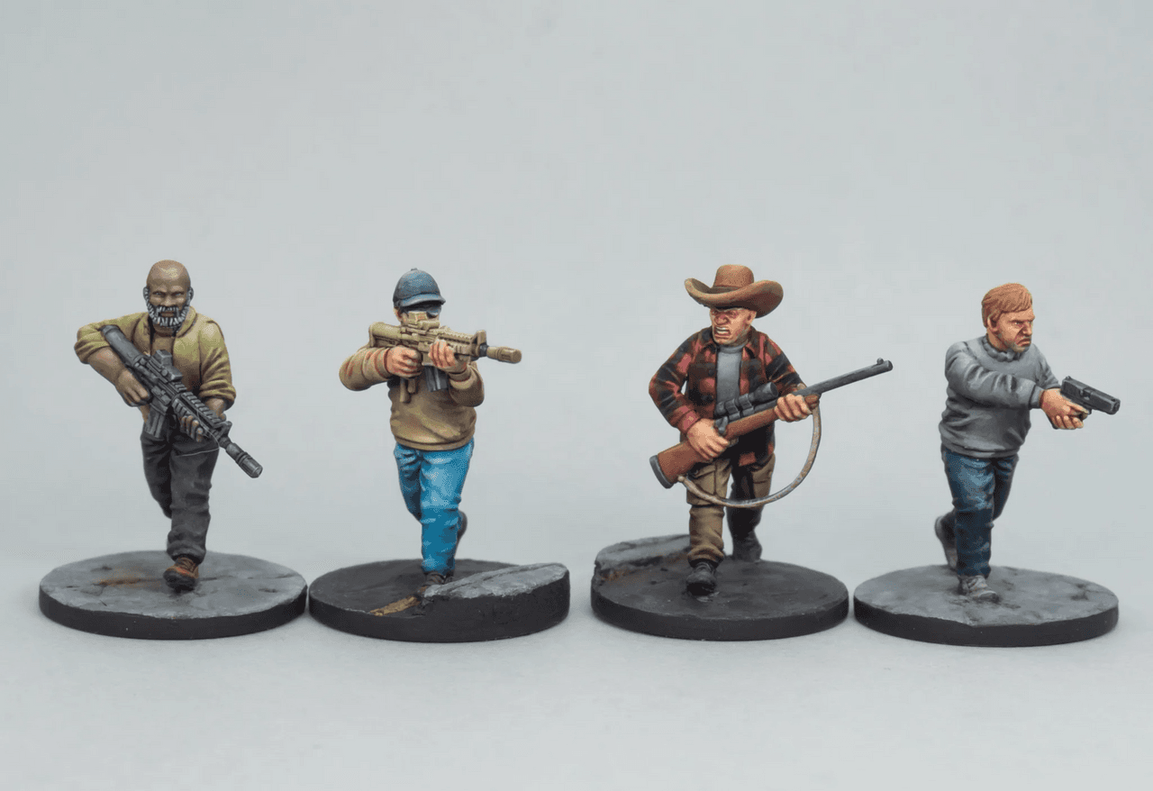 Wargames Atlantic 28mm Pulp Adventure - Civilians and Survivors Set 1 ...