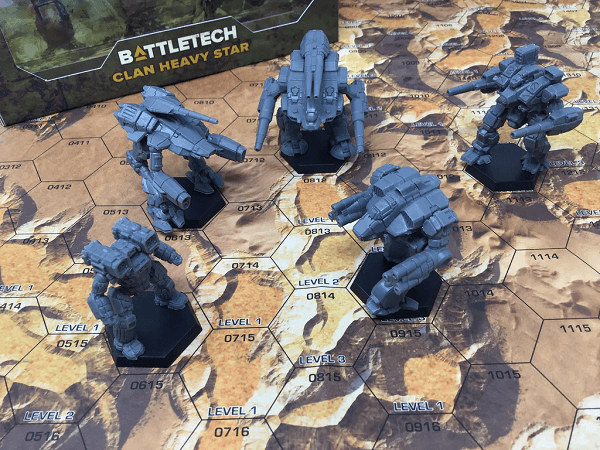 Catalyst Game Labs Battletech Force Pack - Clan Heavy Star - Wonderland ...