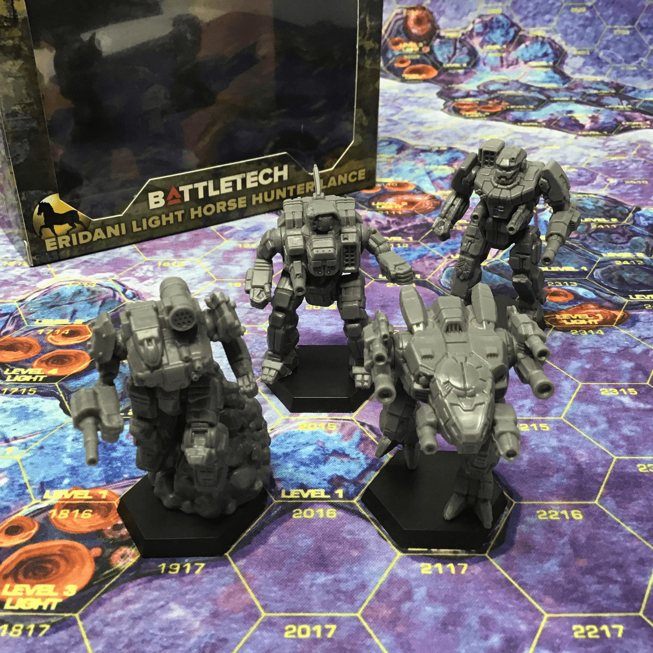 Catalyst Game Labs Battletech Force Pack - Inner Sphere Eridani Light ...