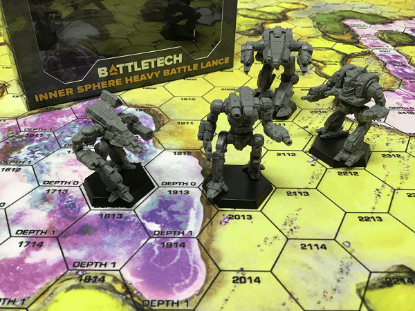 Catalyst Game Labs Battletech Force Pack - Inner Sphere Heavy Battle ...