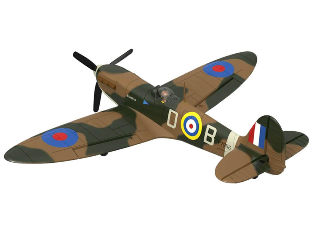 Volantex Spitfire MKII 4CH 500MM Brushless With Gyro RTF RC Plane ...