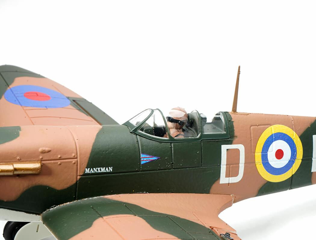 Volantex Spitfire MKII 4CH 500MM Brushless With Gyro RTF RC Plane ...