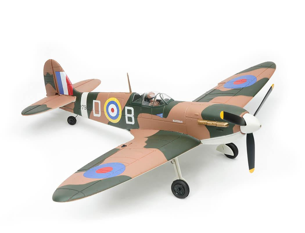 Volantex Spitfire MKII 4CH 500MM Brushless With Gyro RTF RC Plane ...
