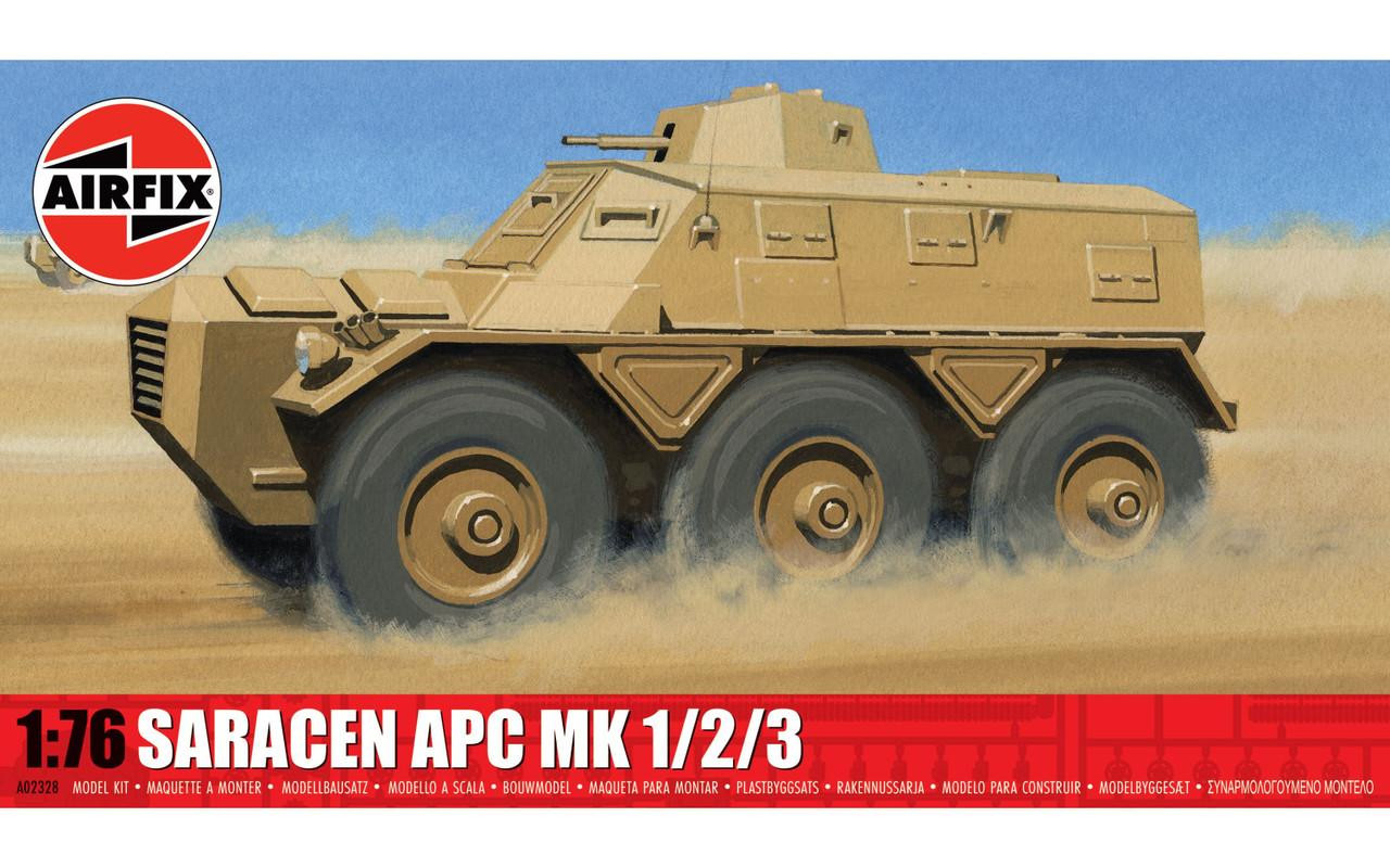 Airfix 1/76 Alvis Saracen APC Mk.1/2/3 - Wonderland Models | A02328 | £ ...