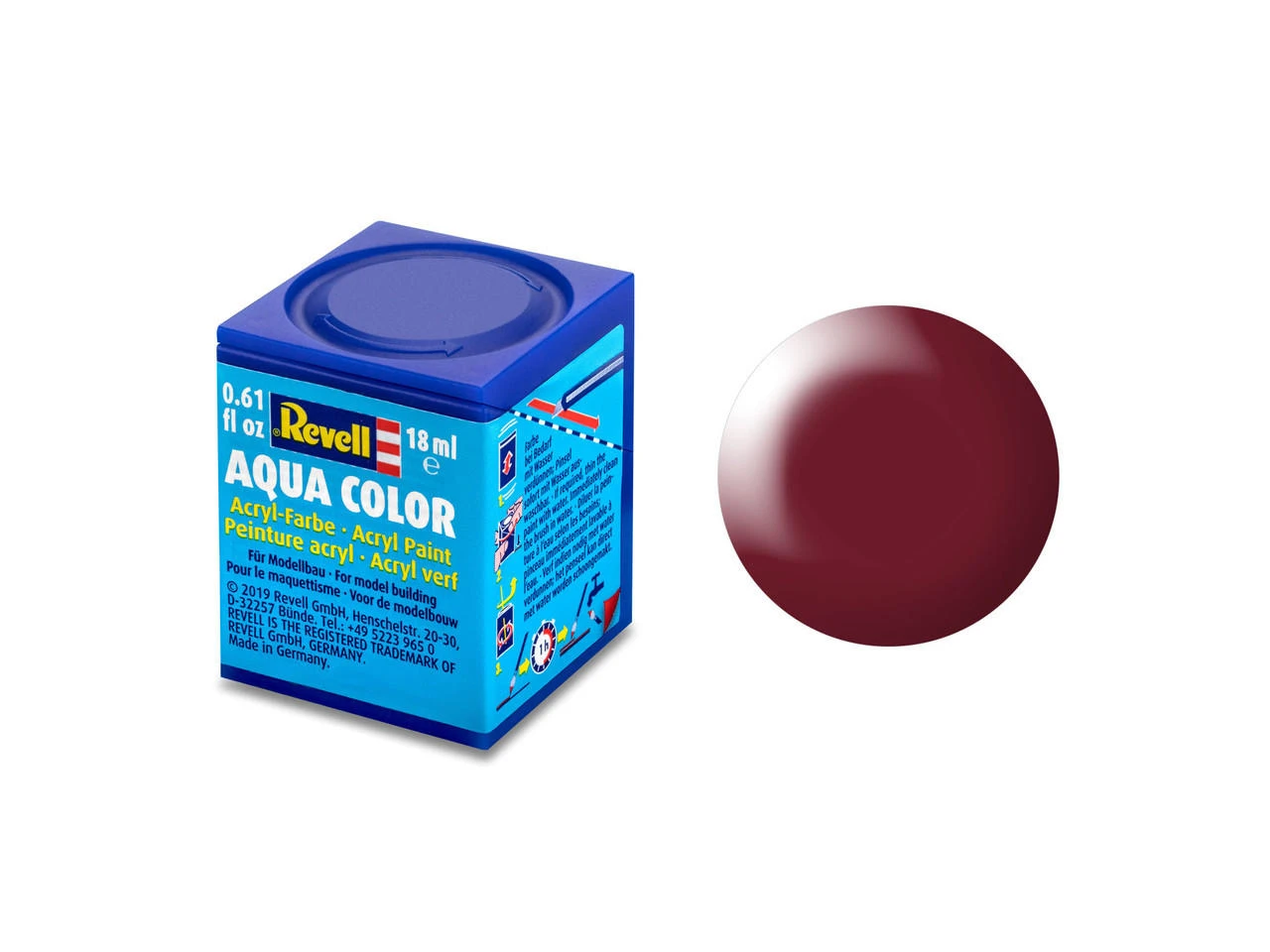 Revell 18ml 331 Purple Red Silk Acrylic Paint - Wonderland Models ...
