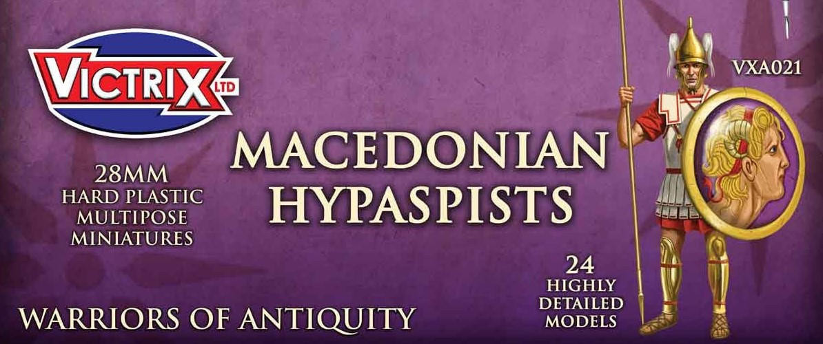 Victrix 28mm Macedonian Hypaspists - Wonderland Models | VXA021 | £20.99