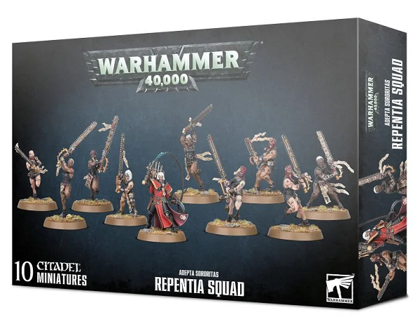 Games Workshop Warhammer 40,000 - Adepta Sororitas - Repentia Squad ...