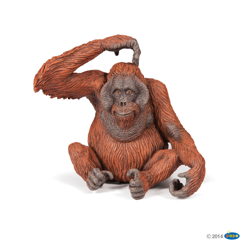 Papo Toys Orang-Utan - Wonderland Models | P50120 | £6.29