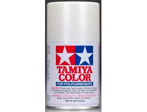 Tamiya PS-57 Pearl White Polycarbonate Spray Paint - Wonderland Models ...