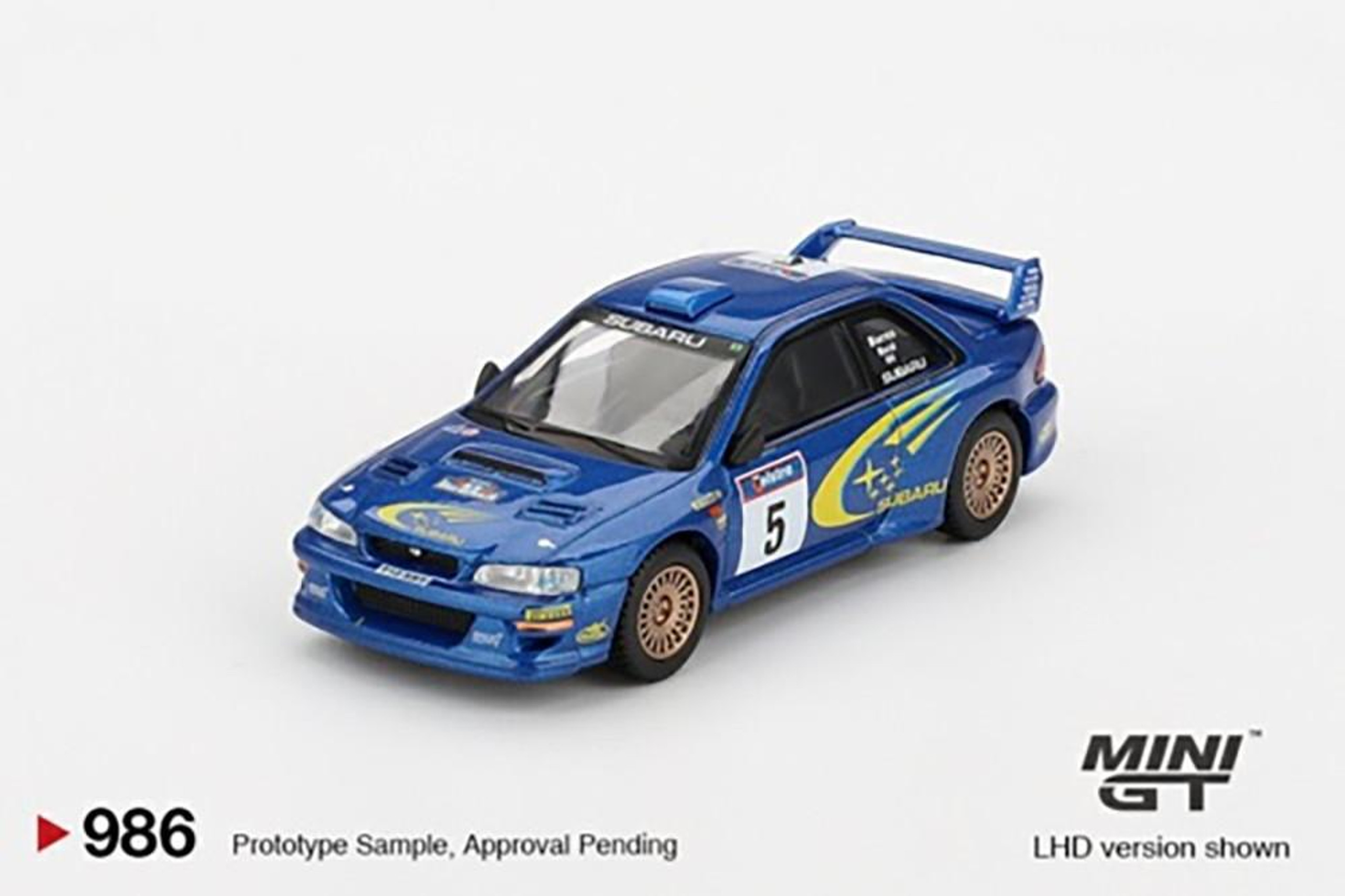 Mini GT 1/64 Subaru Impreza WRC99 1999 Rally Australia Winner No.5 ...