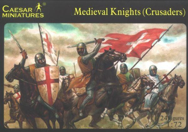 Caesar Miniatures 1/72 Medieval Knights (Crusaders) - Wonderland Models ...