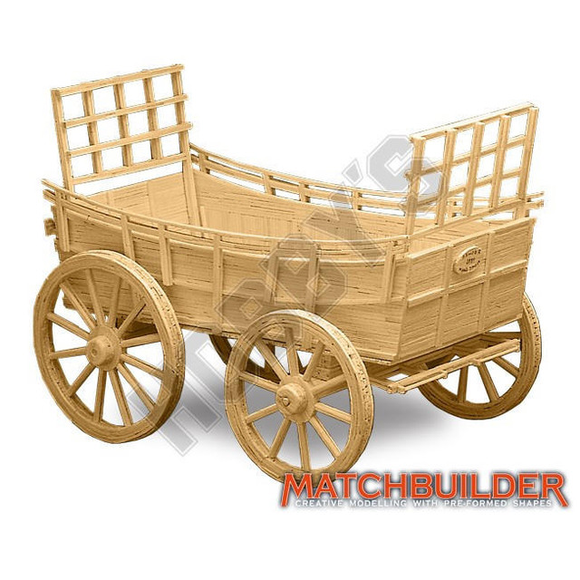Matchbuilder Hay Wain Matchstick Model - Wonderland Models | MK6116 | £ ...