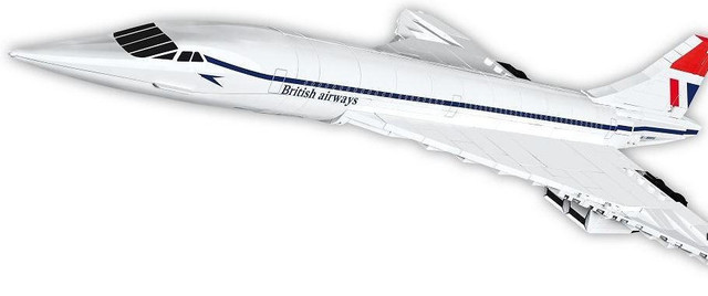 Cobi BA Concorde G-BBDG Brick Set - Wonderland Models | COBI1917 | £44.99