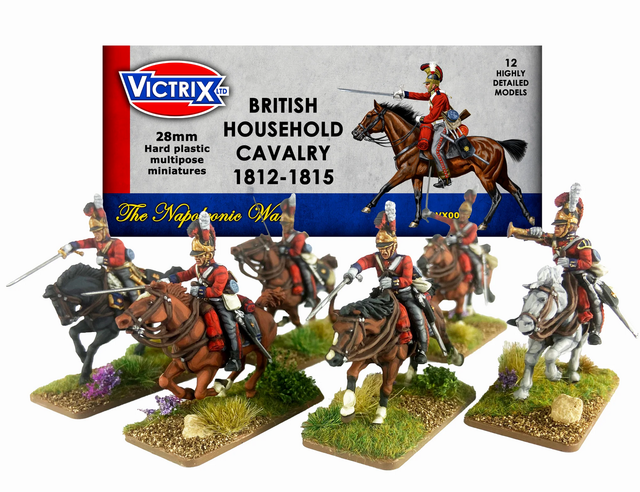 Victrix 28mm British Napoleonic Household Cavalry 1812-1815 ...