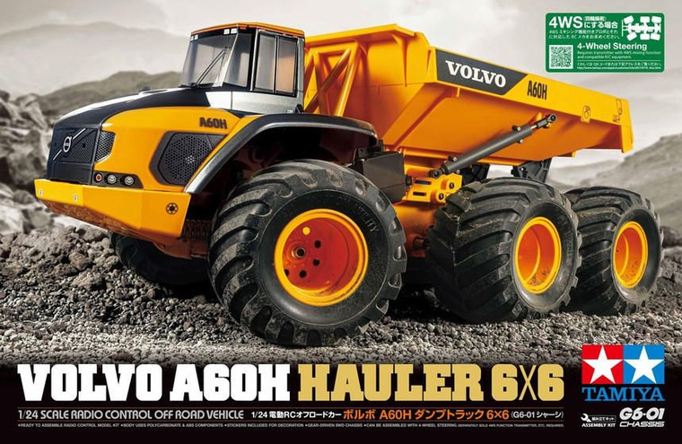 Tamiya RC 1/24 Volvo A60H Hauler 6x6 Model Kit - Wonderland Models ...