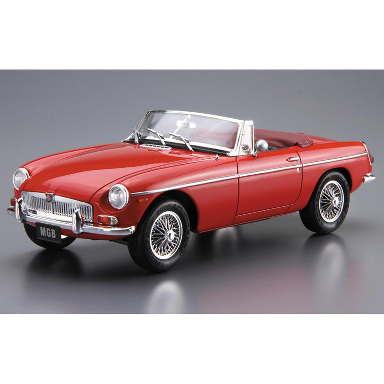 Aoshima 1/24 MG MGB G/HM4 1968 - Wonderland Models | AOS05685 | £32.99