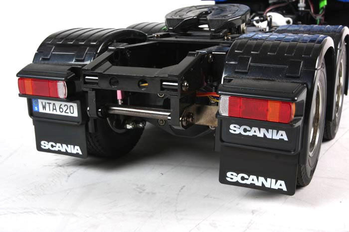 Tamiya 1/14 RC Scania R620 6X4 Highline Truck Blue Super Package Deal ...