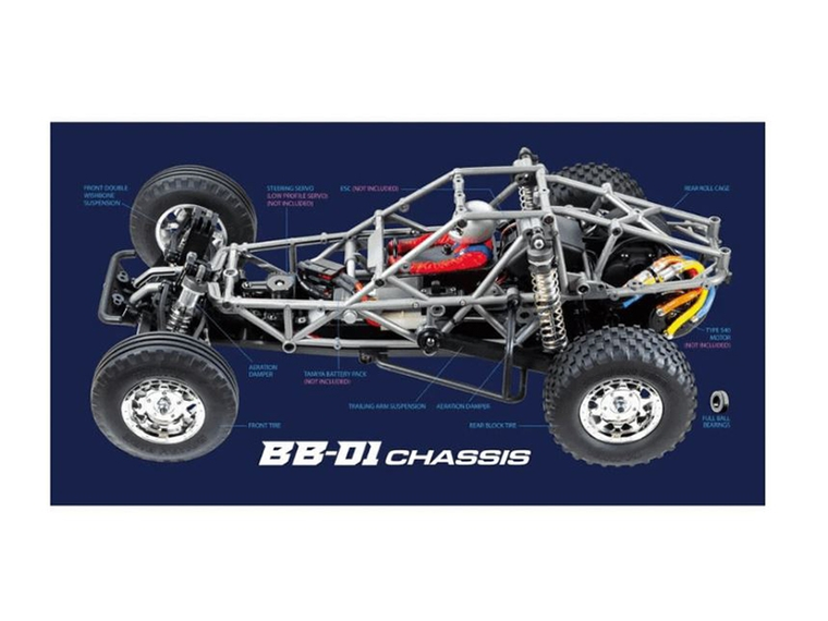 Tamiya 1/10 RC BBX BB-01 Model Kit - Wonderland Models | TA58719 | £299.99